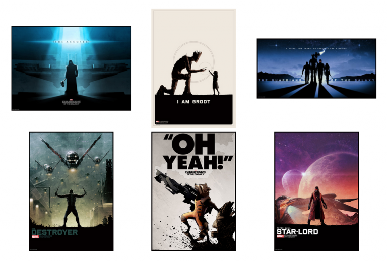 Art Watch: Matt Ferguson – Guardians of the Galaxy Posters – Hall H | Hall H Show